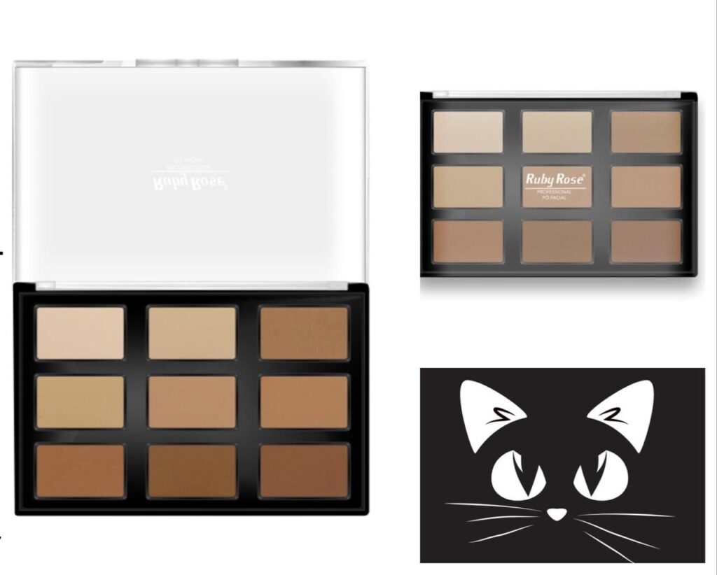 Paleta polvos ruby rose cat – Jimena Solares